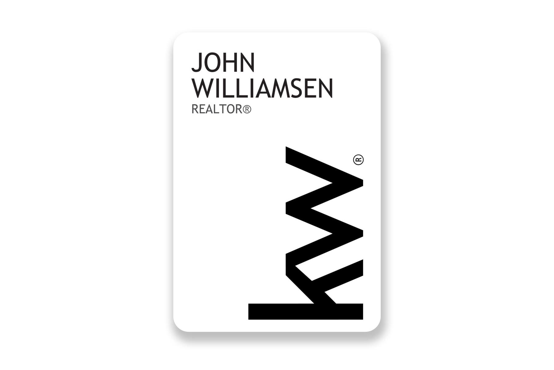 Simple All Black Name Tag Vertical AgentStore simple-all-black-name-tag-vertical-agentstore